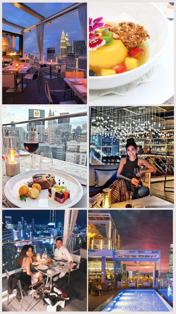Best Romantic Rooftop Dining Kuala Lumpur at CIELO